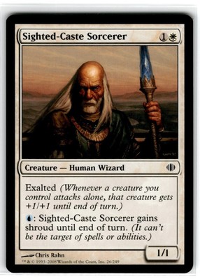 MTG Magic The Gathering Sighted-Caste Sorcerer Common Lightly Played | eBay