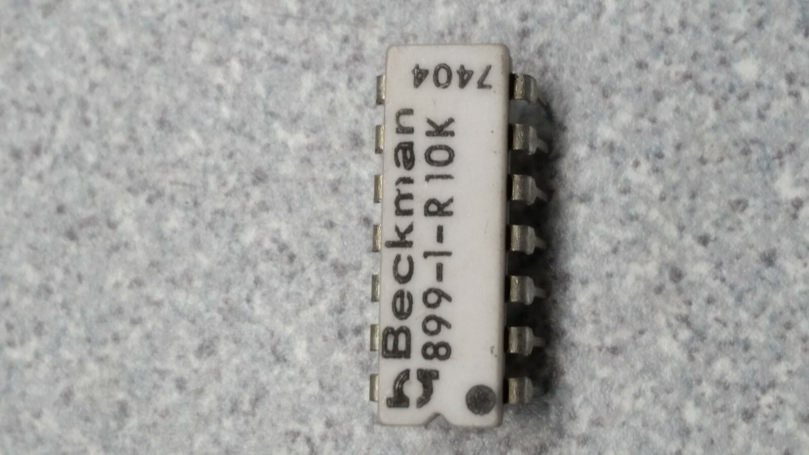 (1 PC) BECKMAN 898-3-R10K Resistor Networks & Arrays 10K OHM 16 PIN | eBay