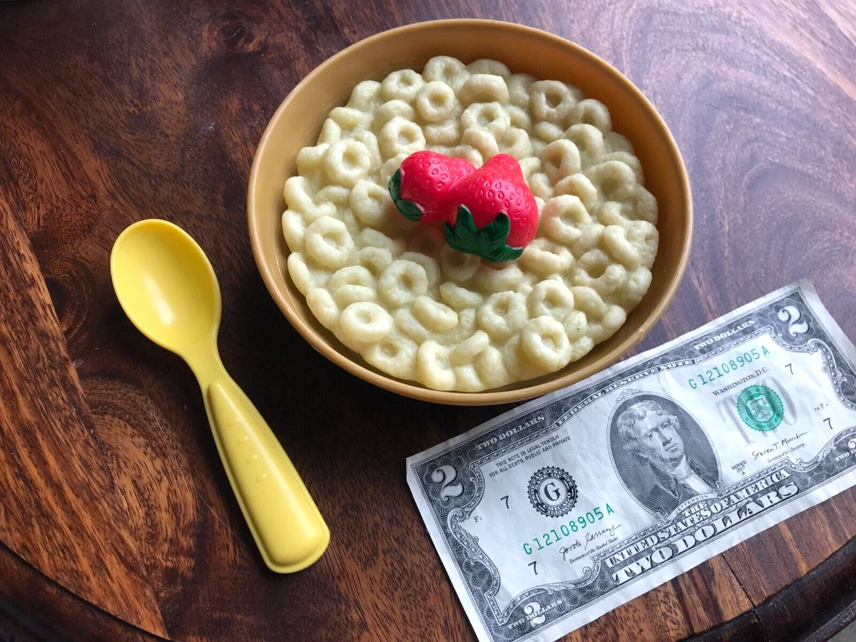 Bowl Of Cheerios With Spoon