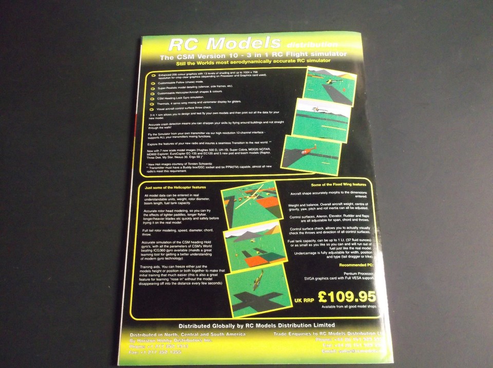 VINTAGE RADIO CONTROL MODEL WORLD MAGAZINE APRIL 2000 R/C PLANE *VG ...