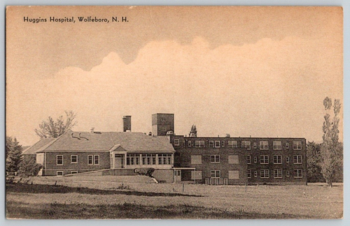 Postcard~ Huggins Hospital~ Wolfeboro, New Hampshire | eBay