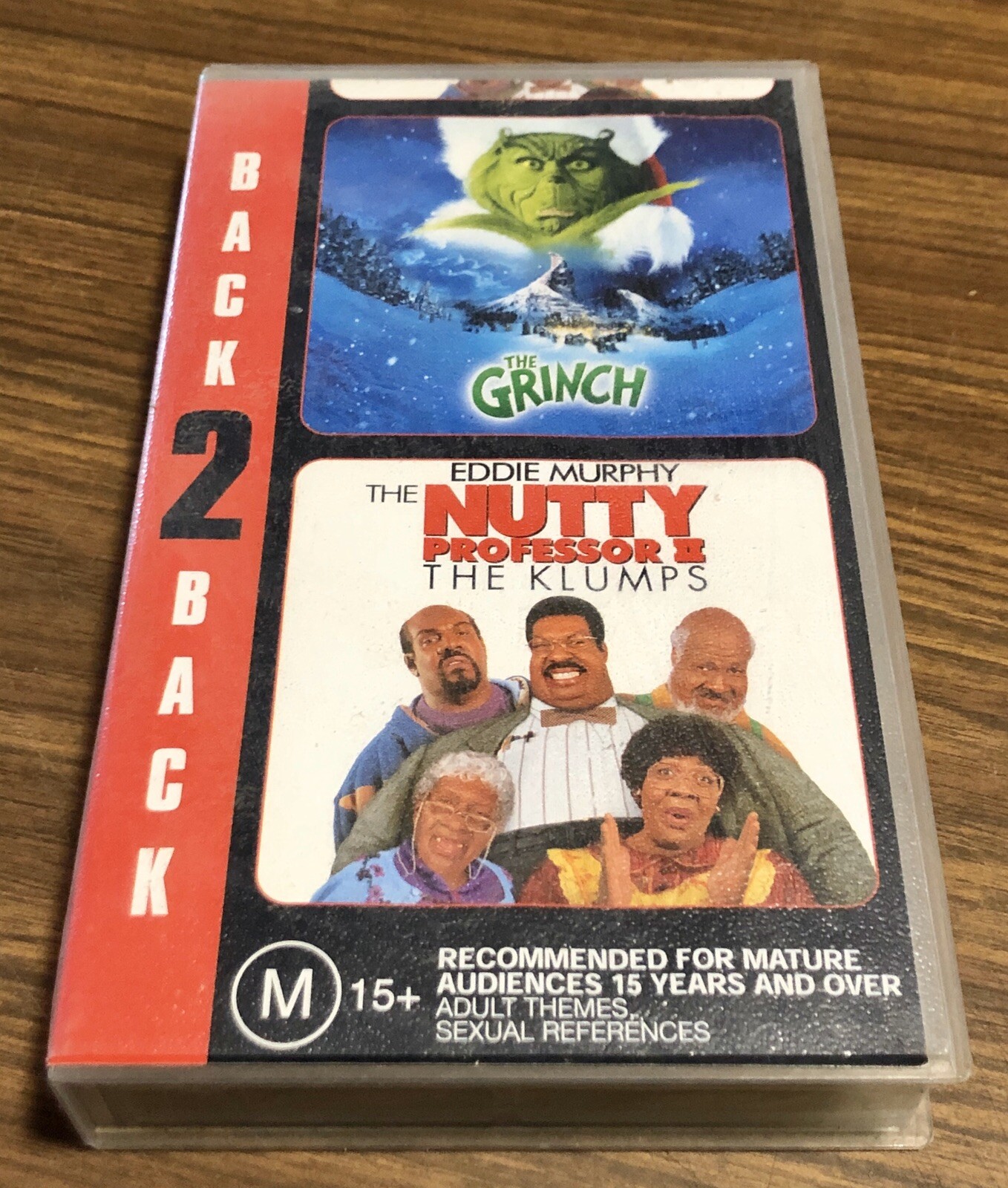 Jim Carey “THE GRINCH” & Eddie Murphy “THE NUTTY PROFESSOR II”. M15 ...