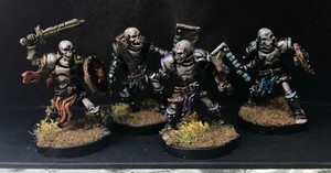 Dungeons & Dragons / Pathfinder painted miniature Skeleton guard | eBay