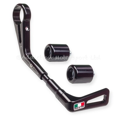 TWM Brake Lever Guard Black with Fixing Race Lever Guard for BMW ...