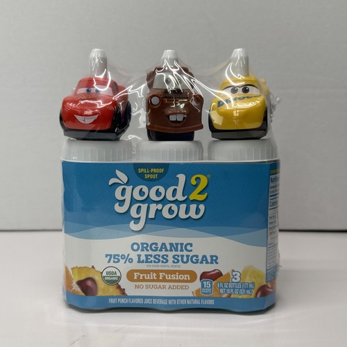 Good 2 Grow Juice & Toppers Disney Cars - Lightning McQueen Dinoco ...