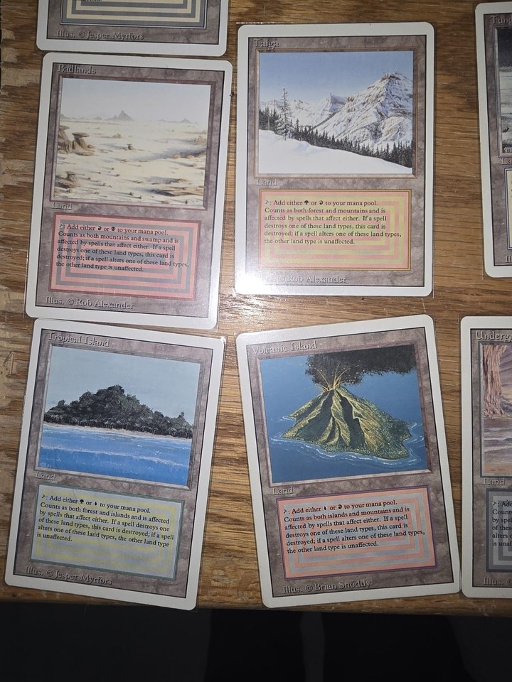 Magic the Gathering MTG 10x Dual Land Lot Revised Edition | eBay