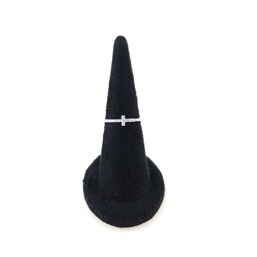 Tiffany & Co T Diamond White Gold Wire Band Ring 9790 136008464 | eBay