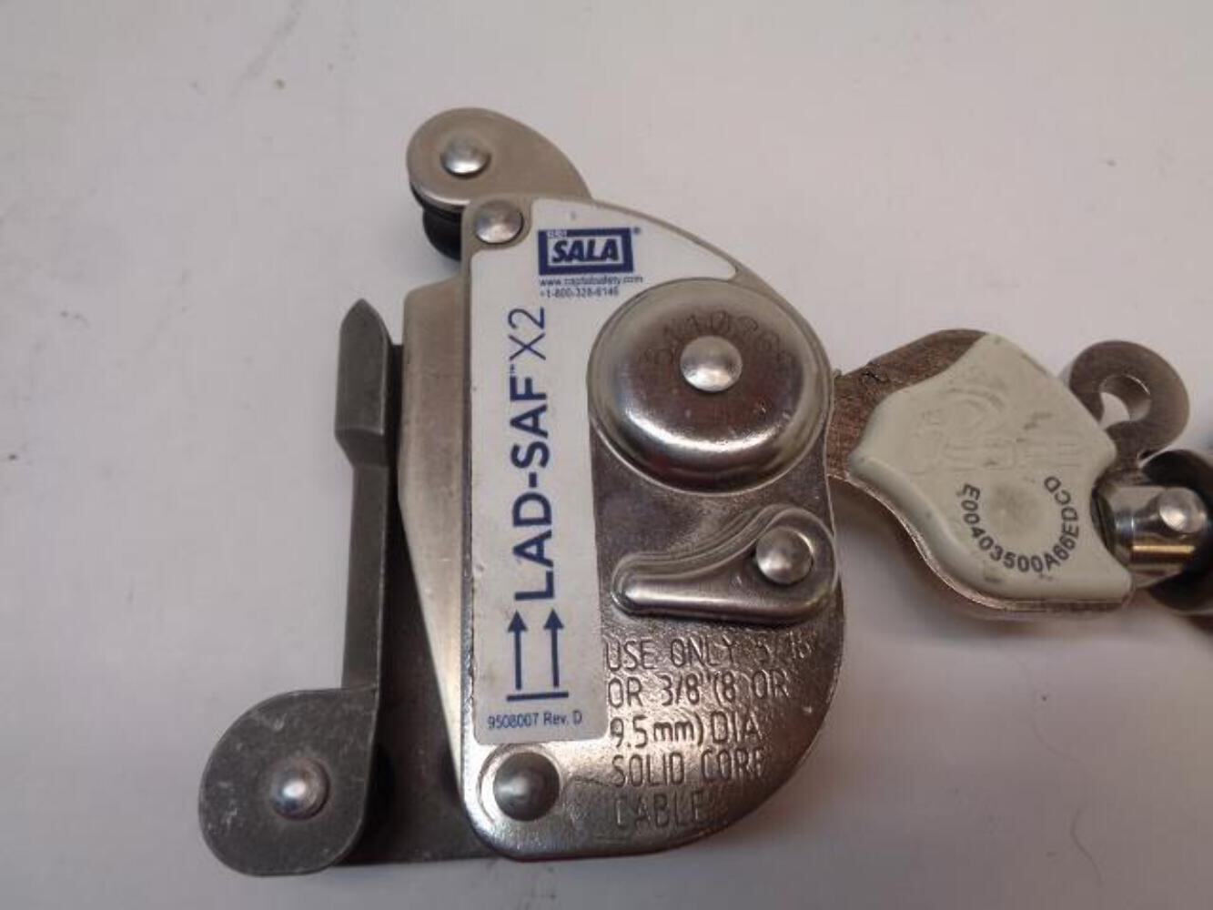 1 NOS 3M DBI-SALA LAD-SAF X2 DETACHABLE CABLE TRAVELLER 6160030 R18T1 ...