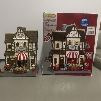 Lemax 35535 SOPHIE'S SWEET SHOP Building Christmas Village NOS RARE RETIRED I | eBay