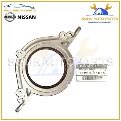 12296-31U20 Genuine Nissan RETAINER, CRANK MAIN SEAL REAR, 1229631U20 ...