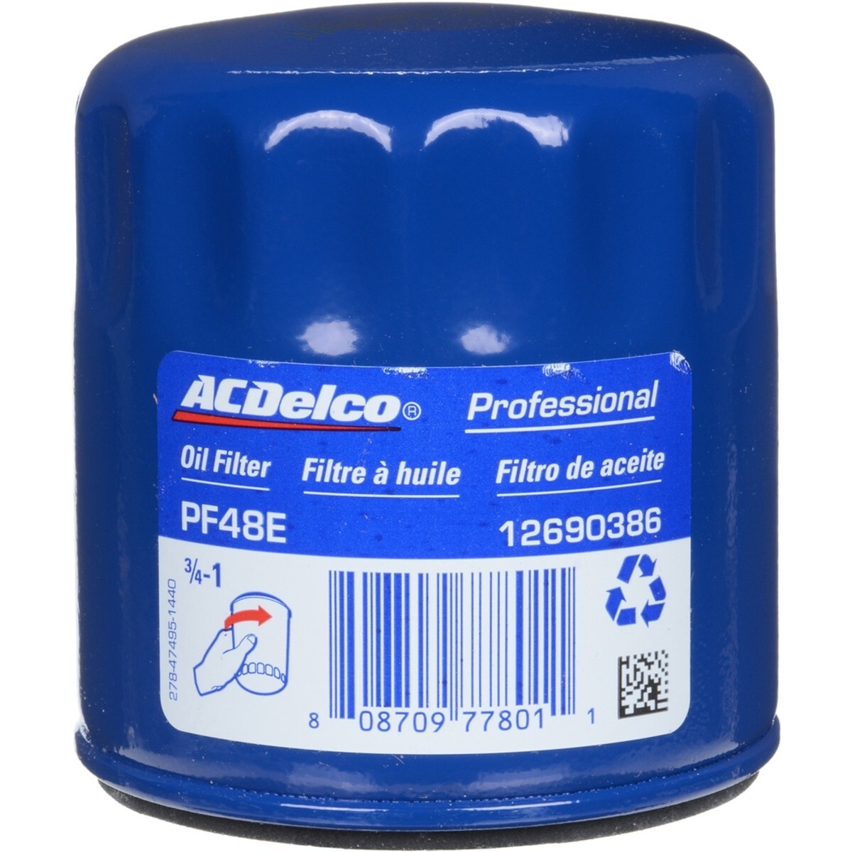 AC-Delco PF48E - cross reference oil filters | oilfilter-crossreference.com