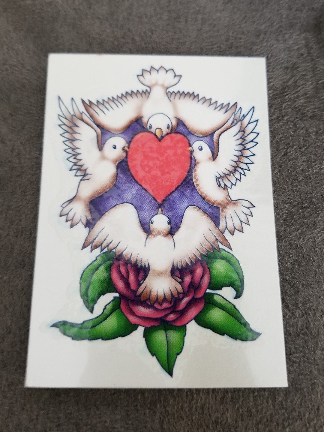 VINTAGE VENDING MACHINE TATTOO TURTLE DOVE LOVE BIRDS | eBay