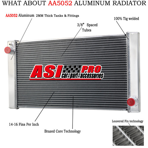 Aluminum Radiator For Mini Cooper S Coupe Clubman R55 R56 R57 R58 R59 ...