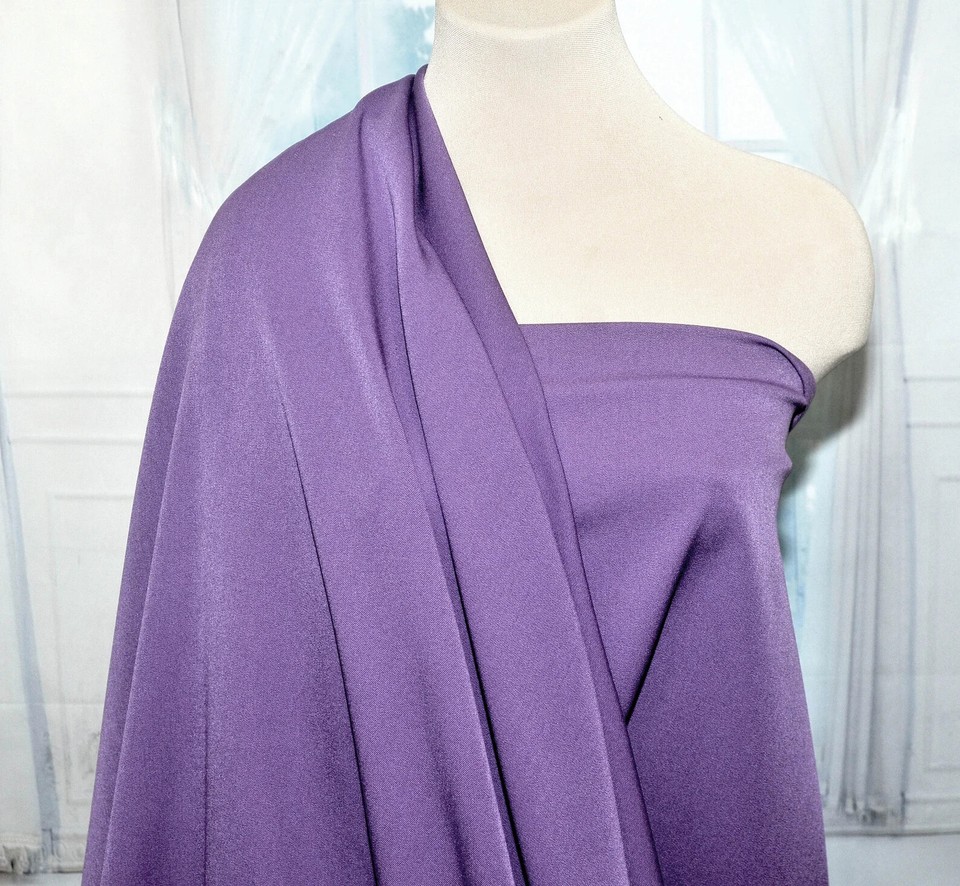 STRETCH GABERDINE CHOICE OF COLOR BY THE YARD 60 " PANTS SUITS DRESSES ...