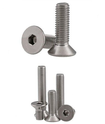 M3~M10 316 stainless steel Countersunk hexagon socket screws DIN7991 flat head | eBay