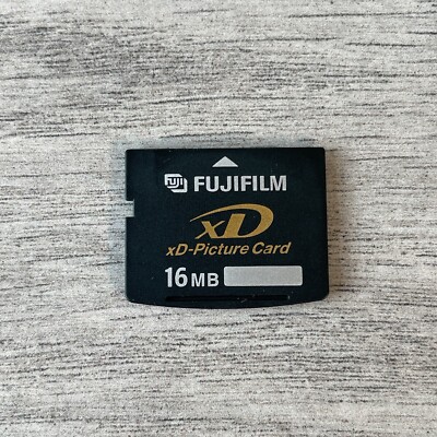 xD Picture Memory Card 16MB Olympus Type S | eBay