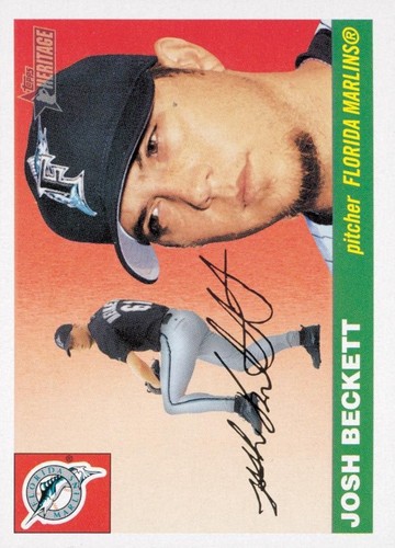 2004 Topps Heritage #385 Josh Beckett - NM-MT | eBay