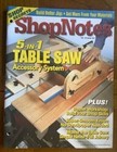 ShopNotes Magazine Vol 18 Issue 103 5 in 1 Table Saw Accessory System ...