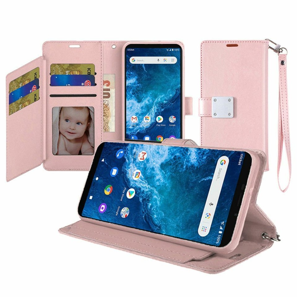 For Samsung Galaxy A15 5G S156V Wallet ID Credit Card Pouch Case Phone ...