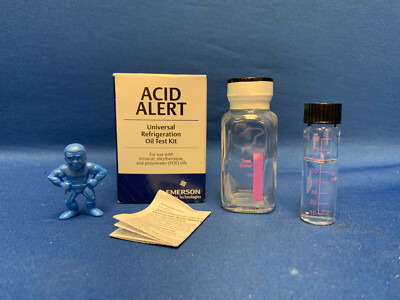 Emerson G064427 Acid Alert Universal Refrigeration Oil Test Kit | eBay