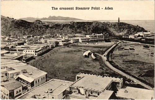 PC STEAMER POINT ADEN THE CRESCENT YEMEN (a32166) | eBay