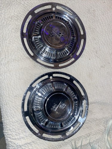 VINTAGE 1959 CHEVY IMPALA BELAIR HUBCAPS WHEEL COVERS NICE | eBay