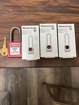 Master Lock 410 Red | eBay