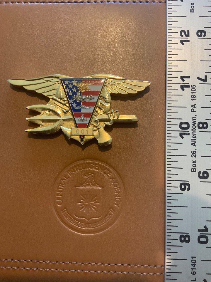 US Navy SEAL Team DEVGRU ST1 Commanders Coin SERIAL # 001 EXTREMELY ...