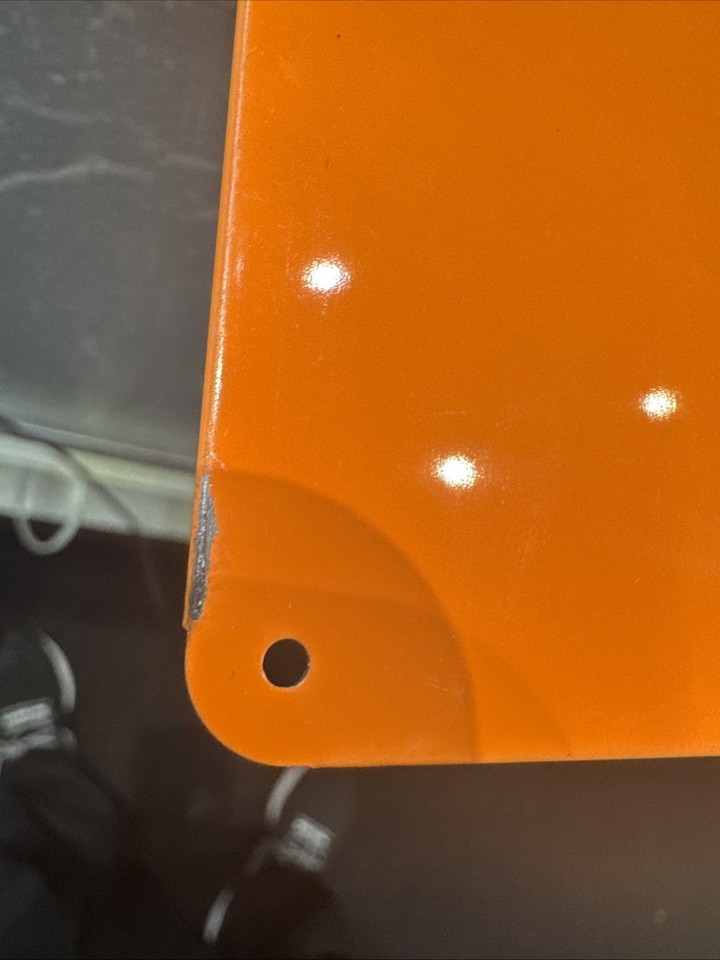 Zig-Zag. French Orange N .225 Slow Burning Tin Metal Wall Sign 24x9 In ...