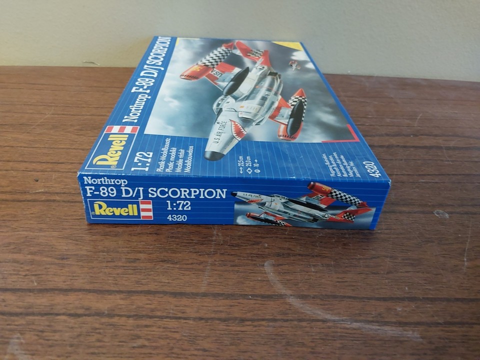 Revell Northrop F-89 D/J Scorpion Scale Airplane Model Kit - 4320 | eBay