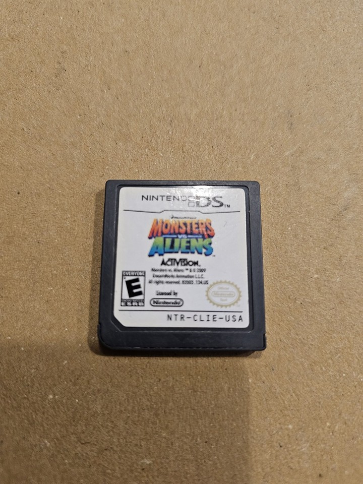Monsters vs. Aliens (Nintendo DS, 2009) 47875835030| eBay