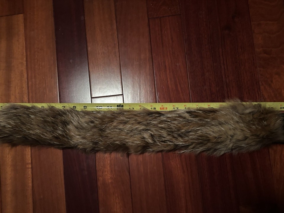 Natural Raccoon Fur Head Band / Neck Band By Coatworks Internationale ...
