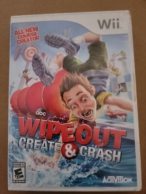 Wii Wipeout: Create & Crash (Nintendo Wii, 2013) 47875767645| eBay