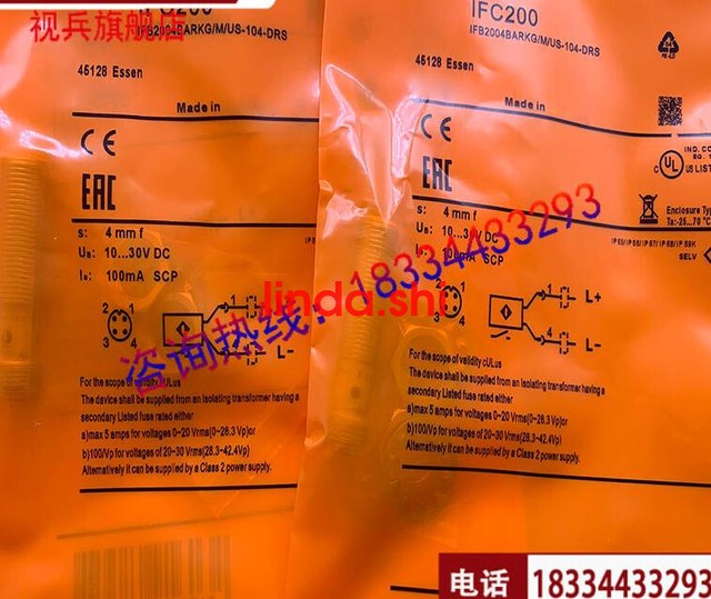 ifm Electronic IFC204 Inductive Proximity Sensor for sale online | eBay