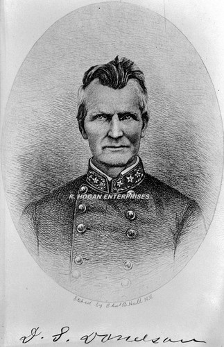 CIVIL WAR CONFEDERATE BRIGADIER GENERAL DANIEL S. DONELSON 8X10 PRINT ...