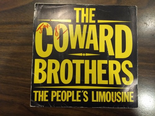 Very Rare ELVIS COSTELLO Coward Brothers 7" New Zealand 45 with Unique ...