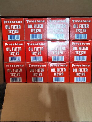 Firestone TF2129 Oil Filter Full case of 12! Sameas Fram CH8795 and ...