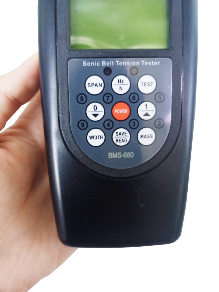 Portable Sonic Belt Tension Meter Belt Tension Tester Gauge with Range ...