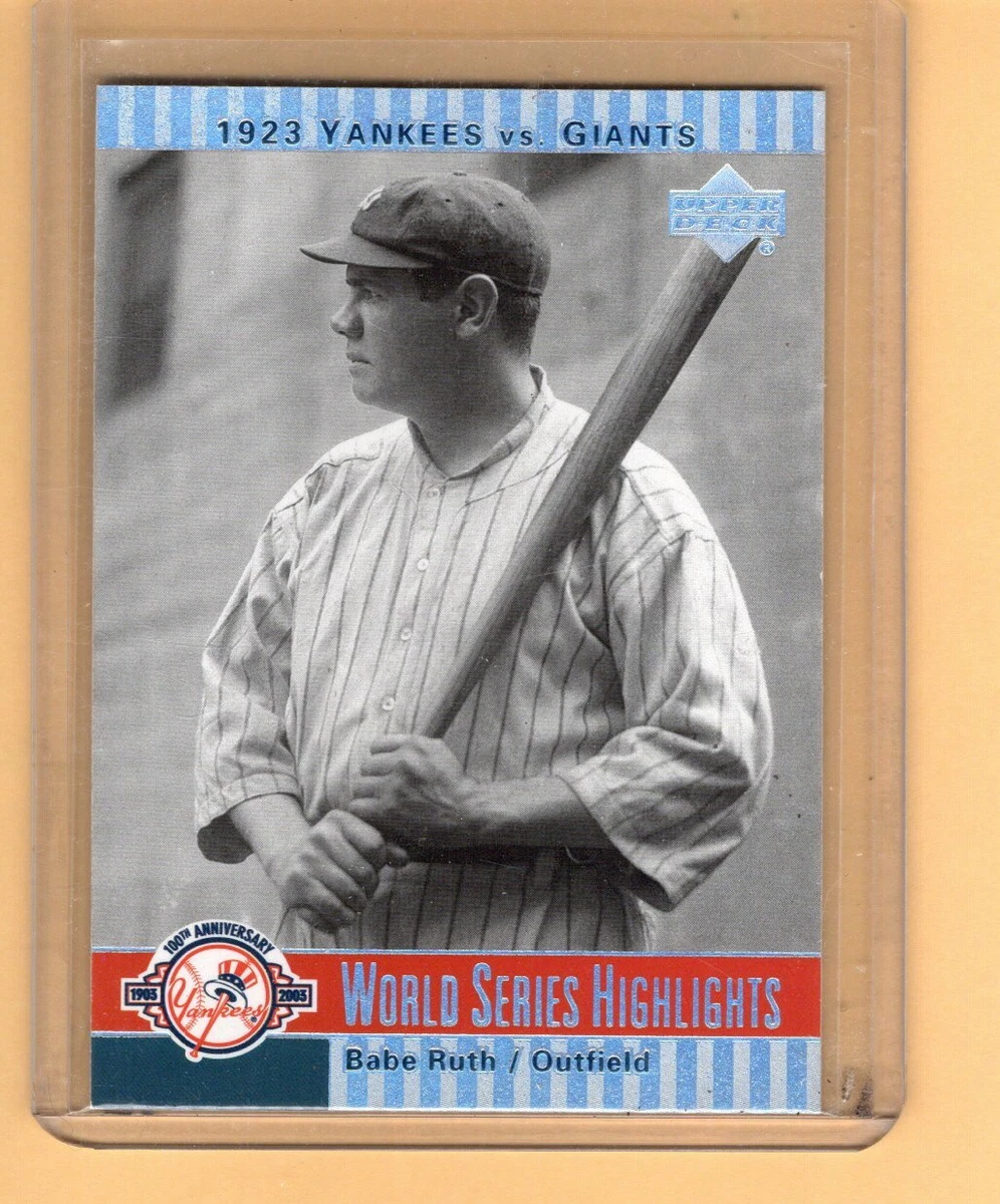 Babe Ruth Yankees World Series