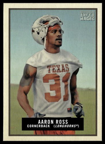2009 Topps Magic Aaron Ross #42 Texas Longhorns | eBay