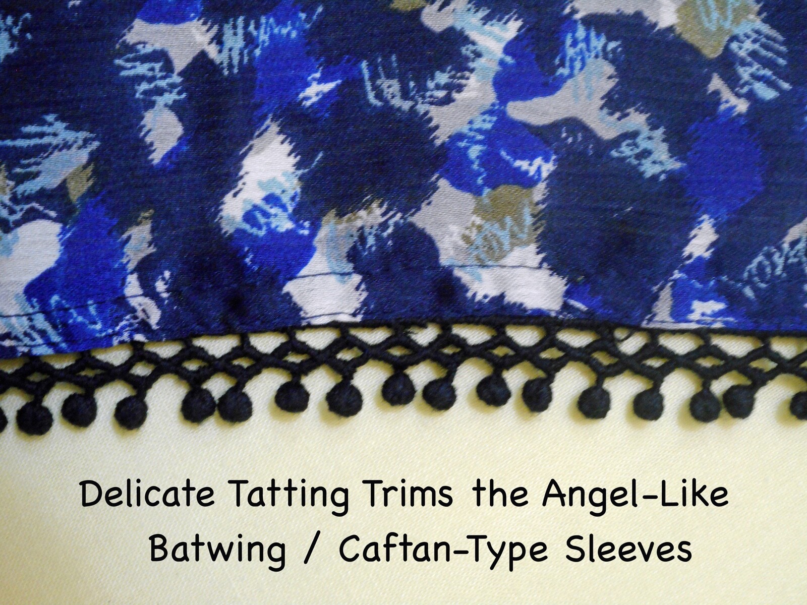 NEW~*Flowing BEADED & GEMSTONE Angelic Top*~ Silky Flurry of Blues by ...