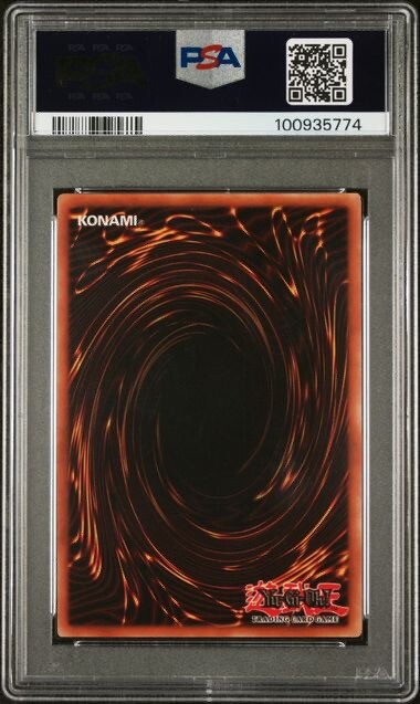 Yugioh PSA 9 MINT Axe Raider TP1-002 Super Rare | eBay