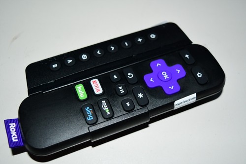 Roku RC68 3226000162 Remote Netflix Hulu Amazon Sling w Sidecar OEM ...