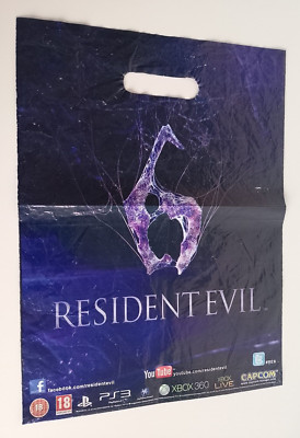RESIDENT EVIL 6 BAG . CARRIER / SHOPPING BAG . CAPCOM 2012 | eBay UK