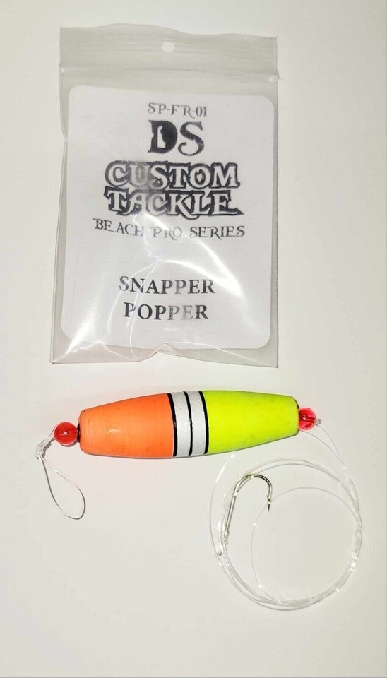 6 Cigar Float weighted popping cork Rig bluefish redfish | eBay