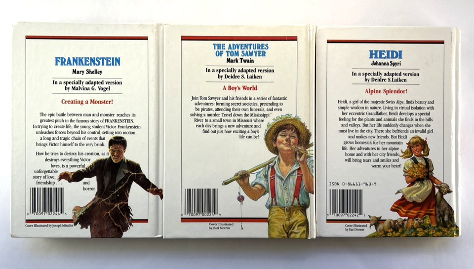 Great Illustrated Classics Hardback Lot Of 15 Frankenstein GREAT ...