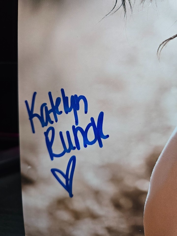 Katelyn Runck Fitness Model Signed 8x10 Photo | eBay