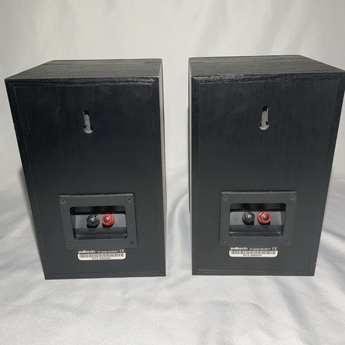 Vintage Pair Of Polk Audio R15 2-Way Bookshelf Main Stereo Speakers | eBay