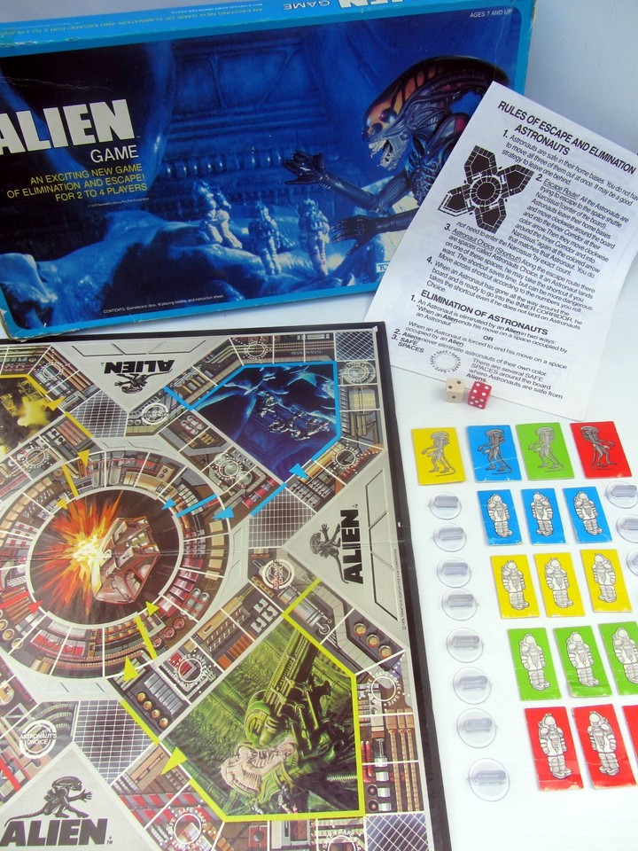 Rare ALIEN Board Game (Movie) - Complete - Toltoys (1979) | eBay