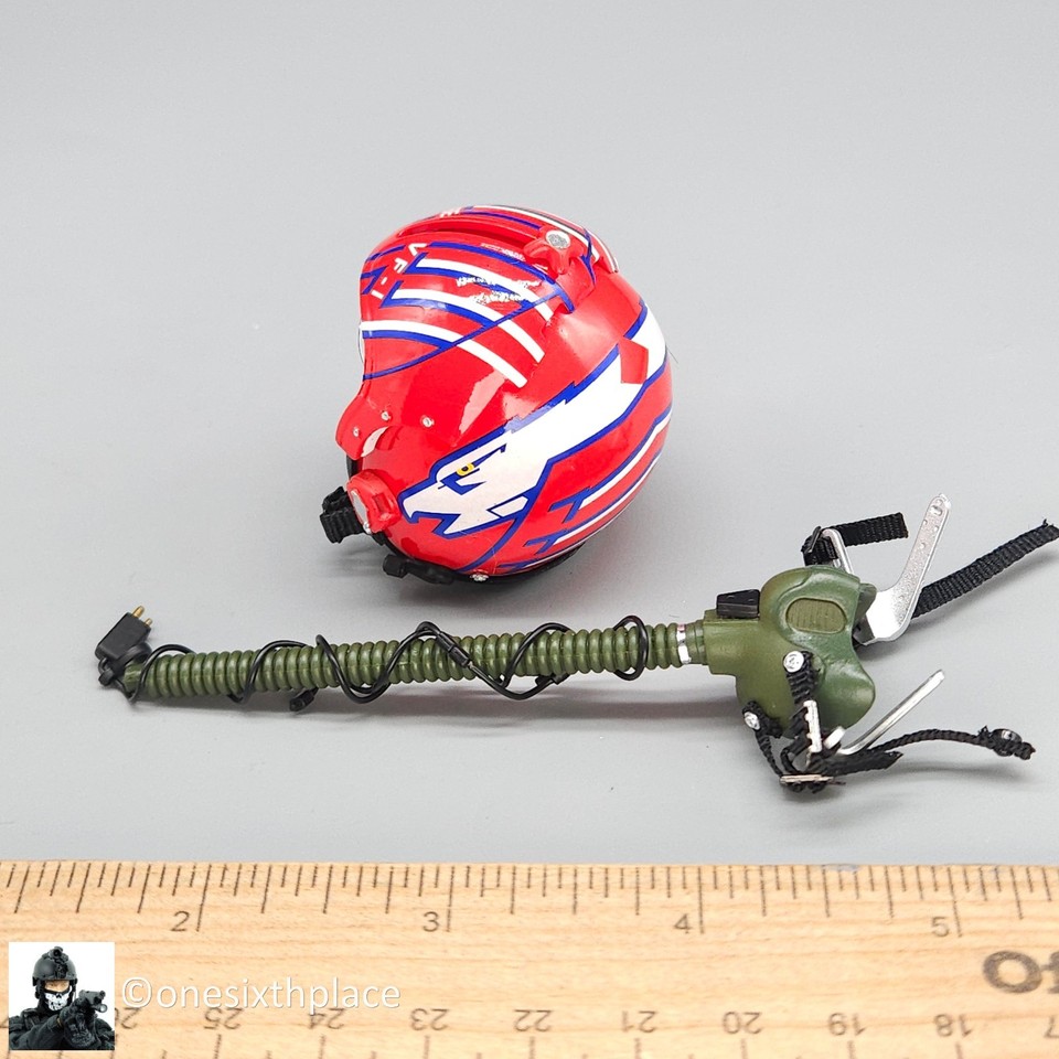 1:6 DID US Navy F-14 Pilot Tom & Nick "Goose" Flight Helmet for 12 ...
